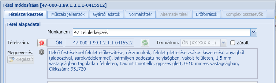 TERC - ÖN összehasonlítás a TERC-ETALON-ban